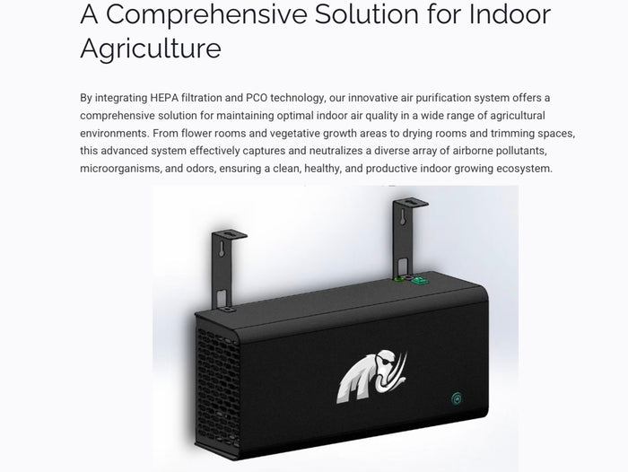 PRE ORDER: Capture & Kill Air and Surface Sanitizer: HEPA + PCO + Plas ...